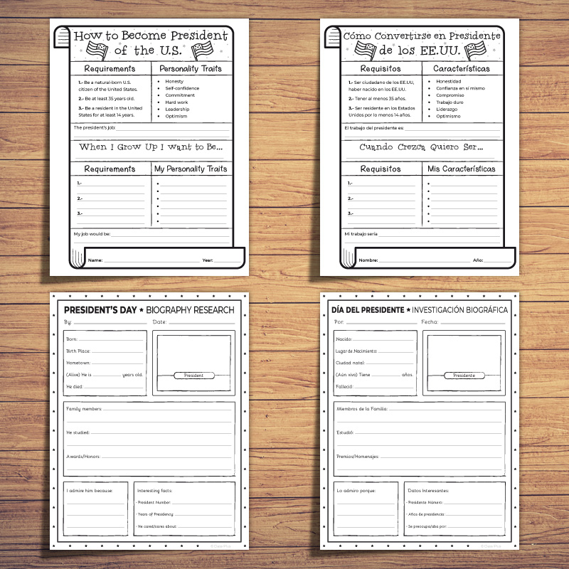 President's Day Activity BUNDLE | Made By Teachers
