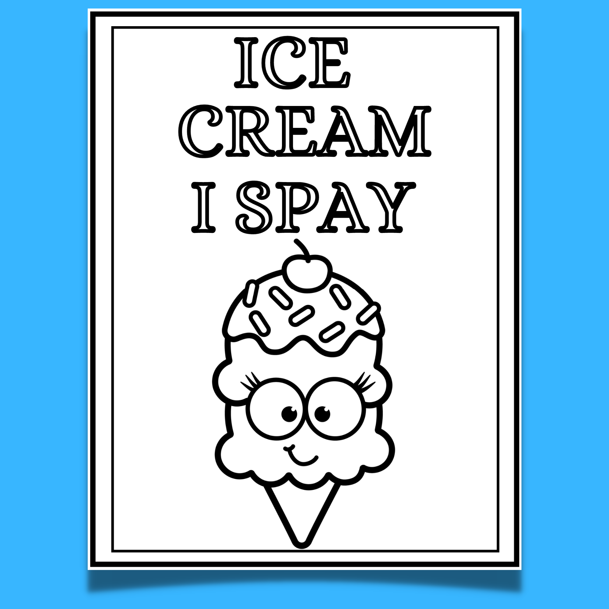 Summer I SPY - Ice Cream Search Activity | Made By Teachers