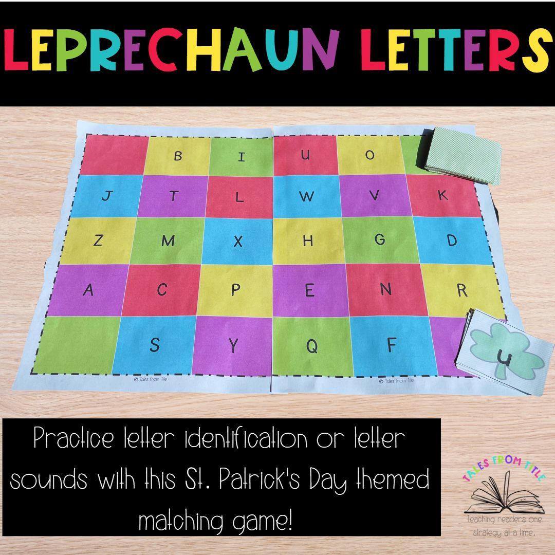 Letter Identification & Sounds Intervention or Center Games - St ...