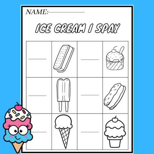 Summer I SPY - Ice Cream Search Activity | Made By Teachers
