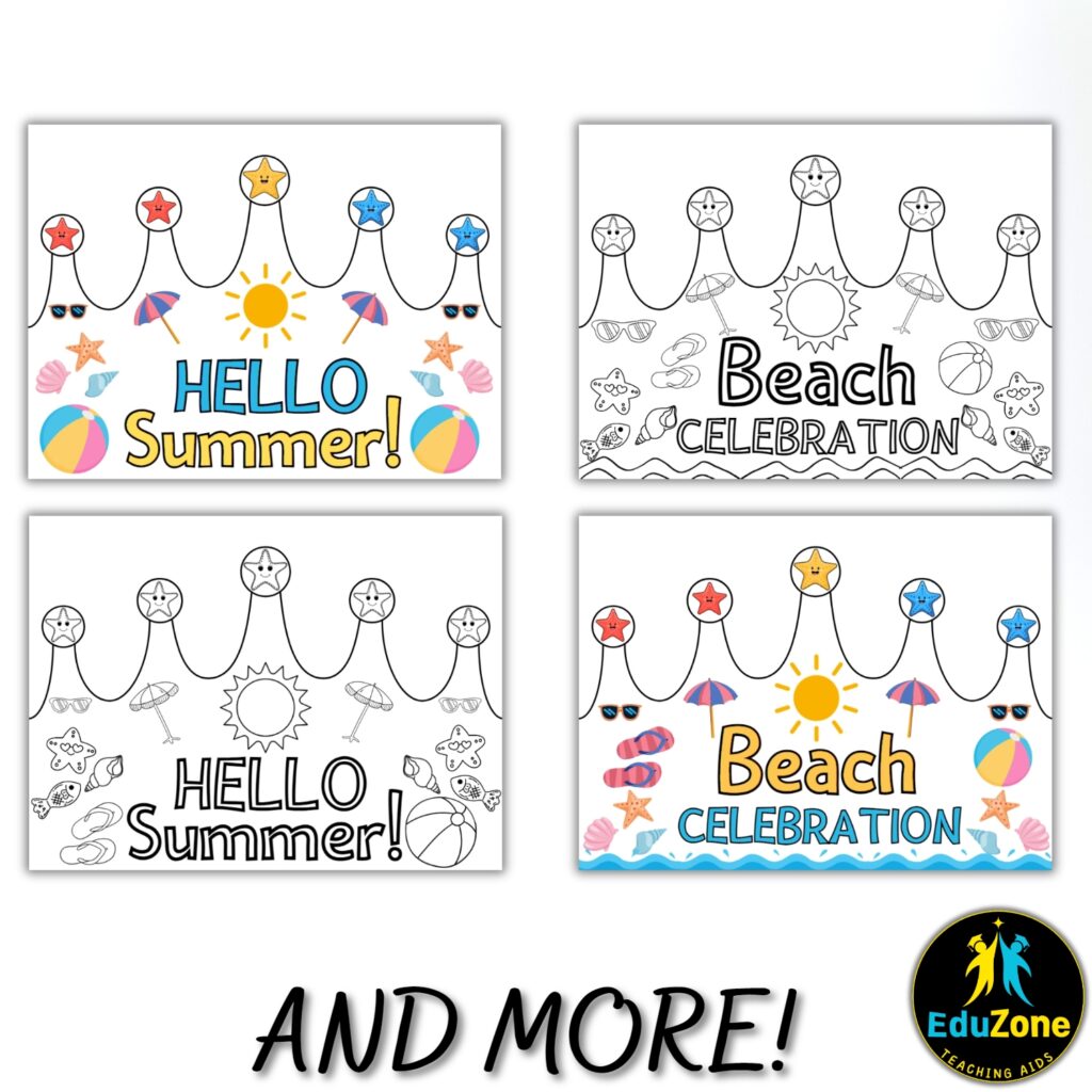 Beach Bash Ready: Colorful Hats & Crowns for Summer Vibes! - Summer ...