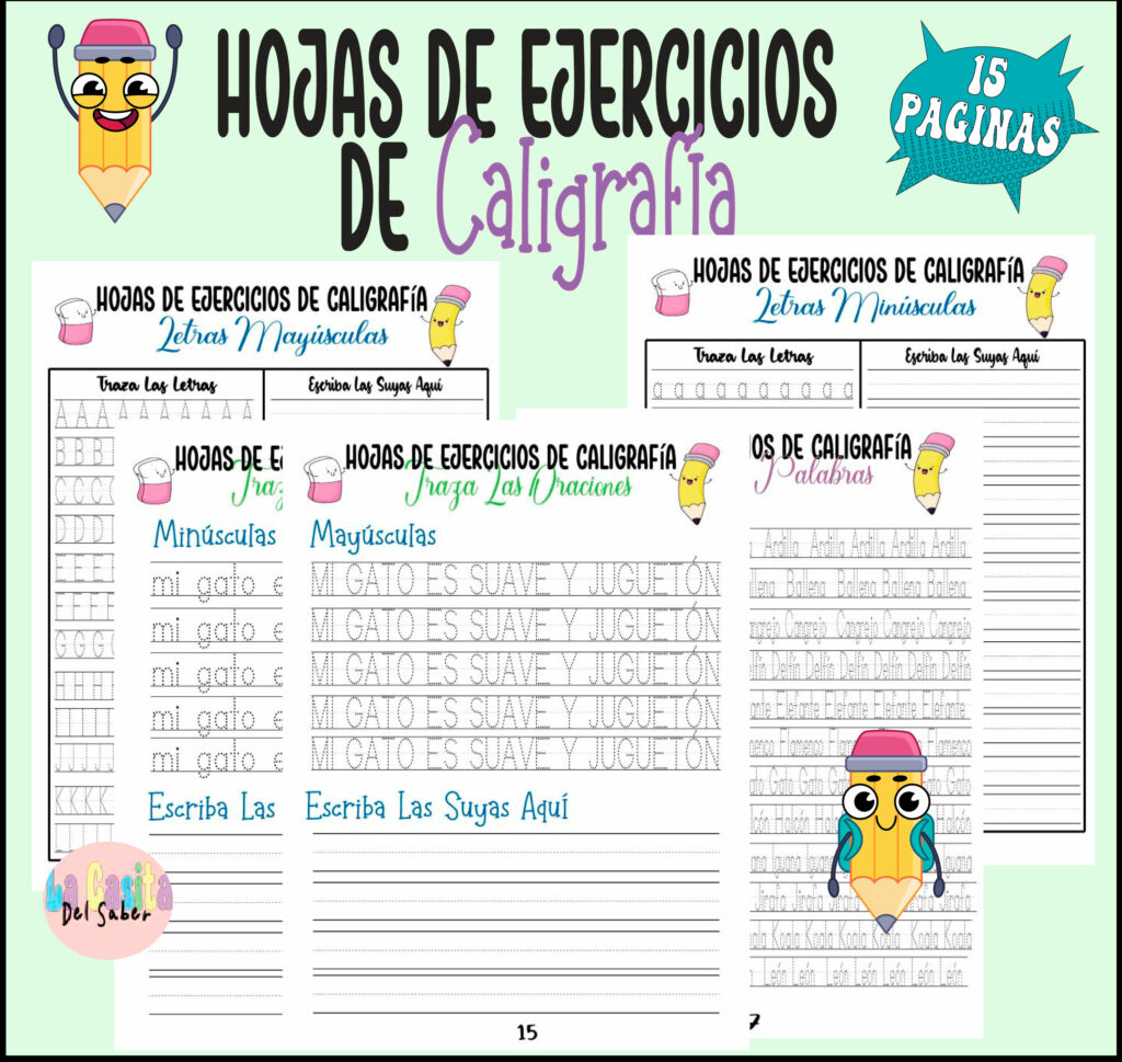 handwriting worksheets[caligrafia | Made By Teachers