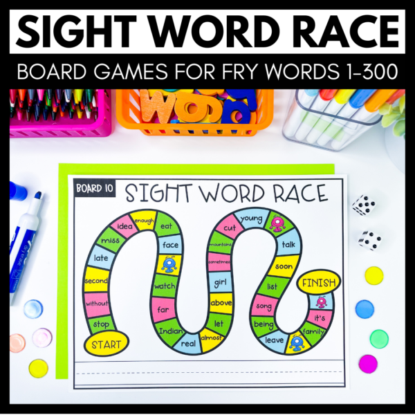Sight Word Games - Fry Sight Words Activities Fry Words 1-300 ...