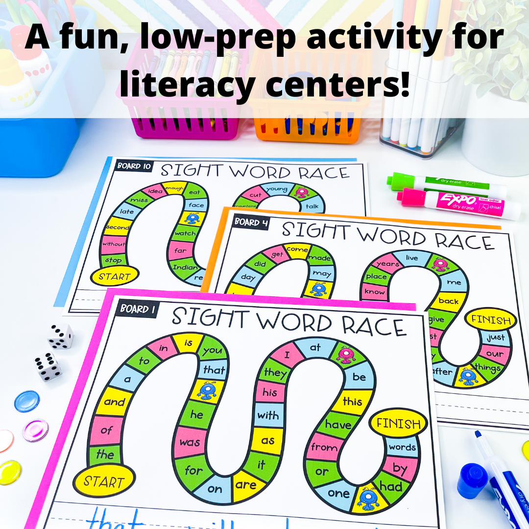 Sight Word Games - Fry Sight Words Activities Fry Words 1-300 ...