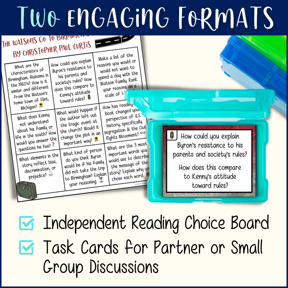 Higher Order Thinking Depth & Complexity Reading Response Prompts ...
