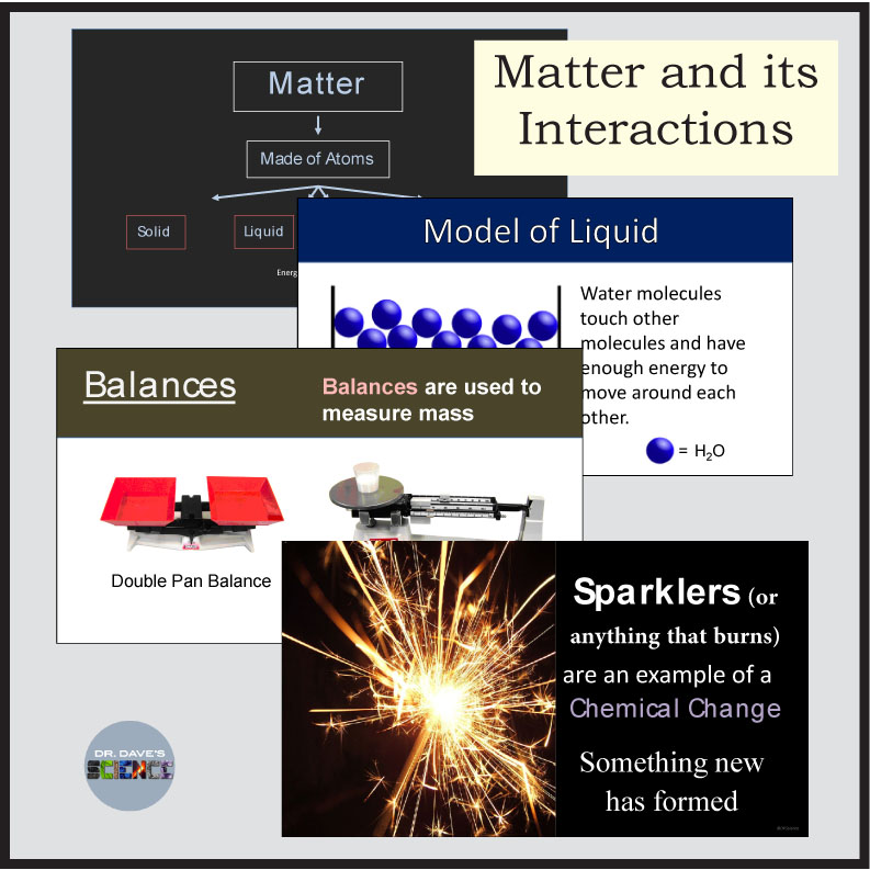 Classifying Matter and States of Matter PowerPoint 5th Grade NGSS 5-PS1 ...