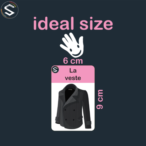 FRENCH "CLOTHES" Vocabulary flashcards | (Vêtements et accessoires ...