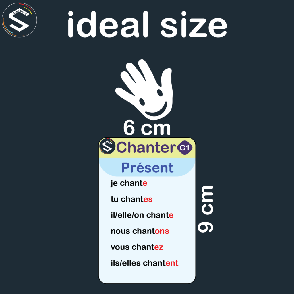 FRENCH Verbs Flashcards | La Conjugaison de 20 verbes en 4 temps | Made ...