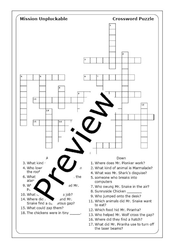 Aaron Blabey "The Bad Guys: Mission Unpluckable" worksheets | Made By ...