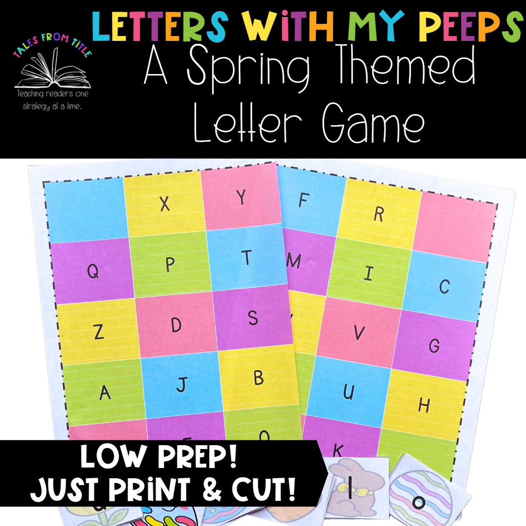 Letter Identification & Sounds Intervention & Center Game - Easter ...