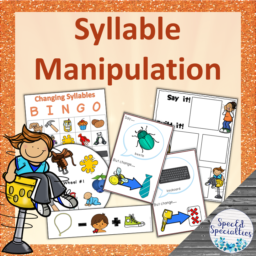 Changing Syllables Activities for Phonological Awareness | Made By Teachers