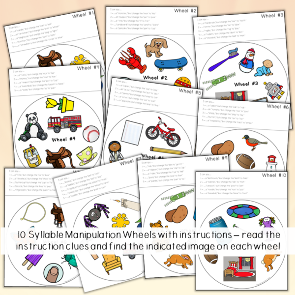 Changing Syllables Activities for Phonological Awareness | Made By Teachers