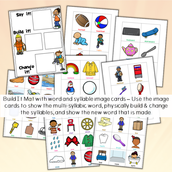 Changing Syllables Activities for Phonological Awareness | Made By Teachers
