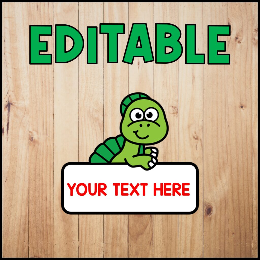 EDITABLE Dinosaur Name Tags | Labels for Classroom Organization | Made ...