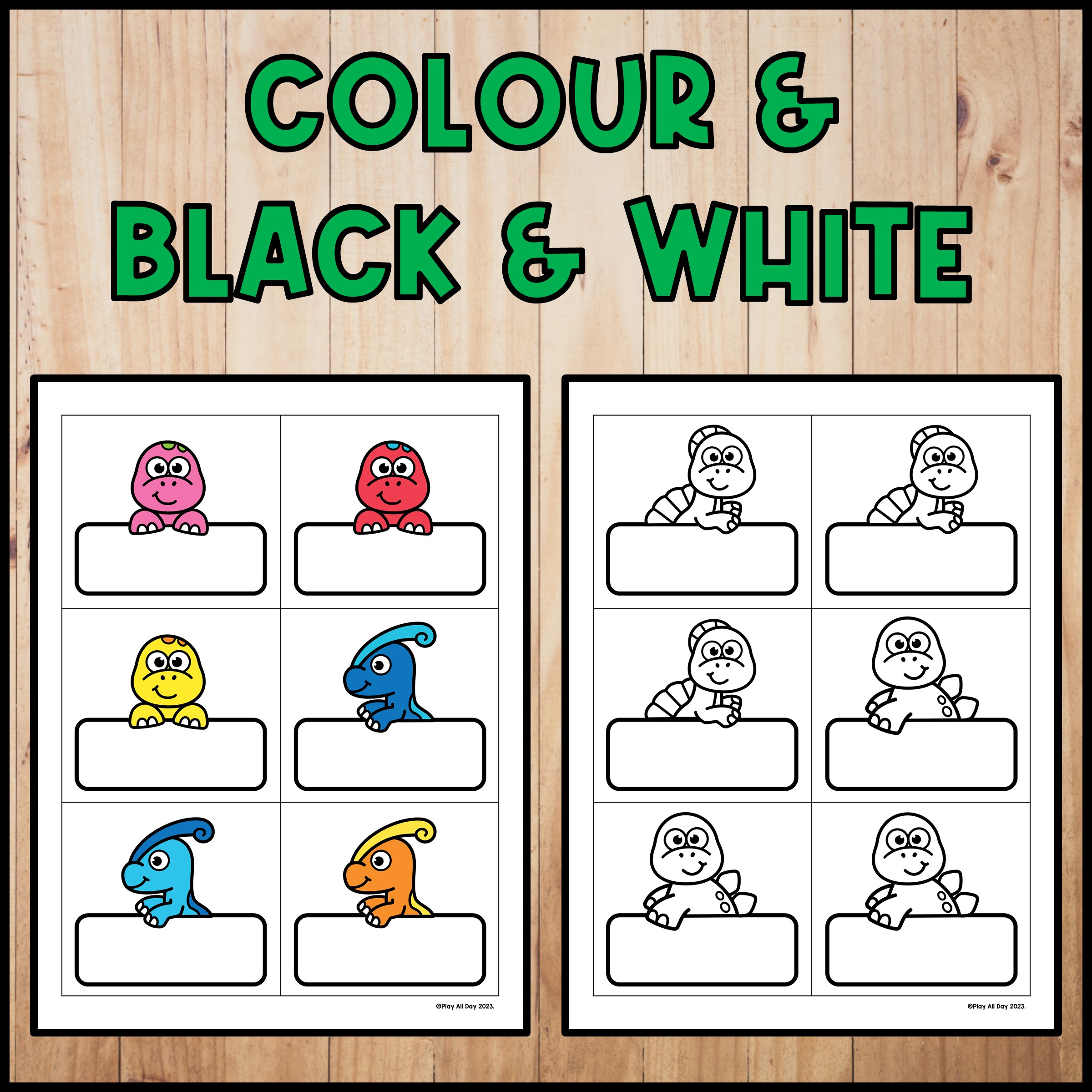 EDITABLE Dinosaur Name Tags | Labels for Classroom Organization | Made ...