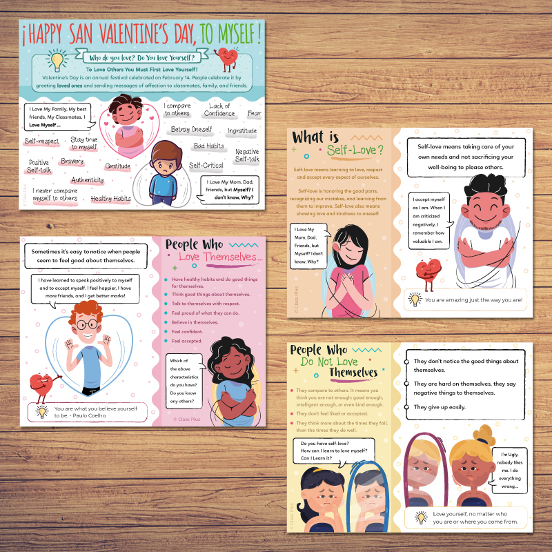 Valentine's Day | I love Myself PowerPoint Presentation | Made By Teachers