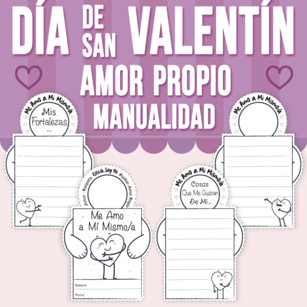 Día de San Valentín | Amor Propio Manualidad | Made By Teachers