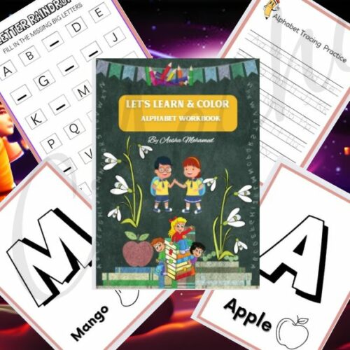 Let's Learn to write& Color alphabet preschool and kindergarten ...