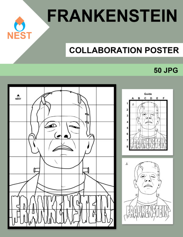 Frankenstein Collaboration Poster | Made By Teachers
