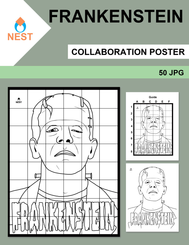 Frankenstein Collaboration Poster | Made By Teachers