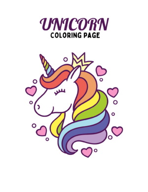 Captivating Unicorn Coloring Pages for Kids: Free Download | Made By ...