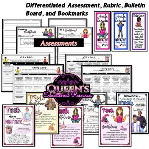 Growth Mindset and Mindfulness Lessons Activities for SEL and Self ...