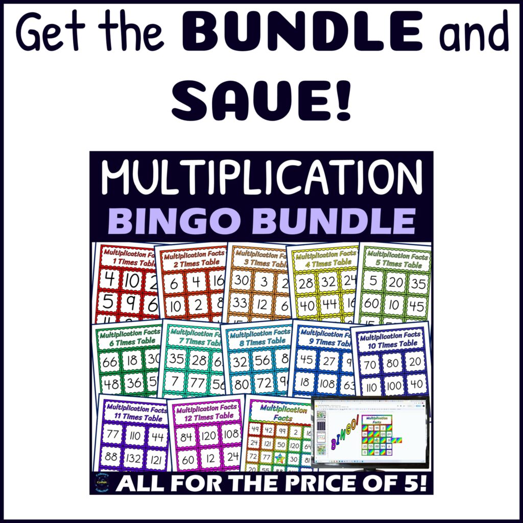 2 Times Table Activity - Multiplication Facts Bingo Game | Made By Teachers