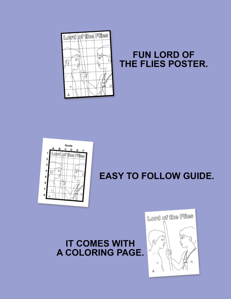 Lord of the Flies Collaboration Poster | Made By Teachers