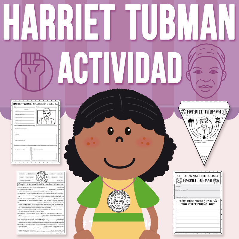 Harriet Tubman Actividad | Made By Teachers