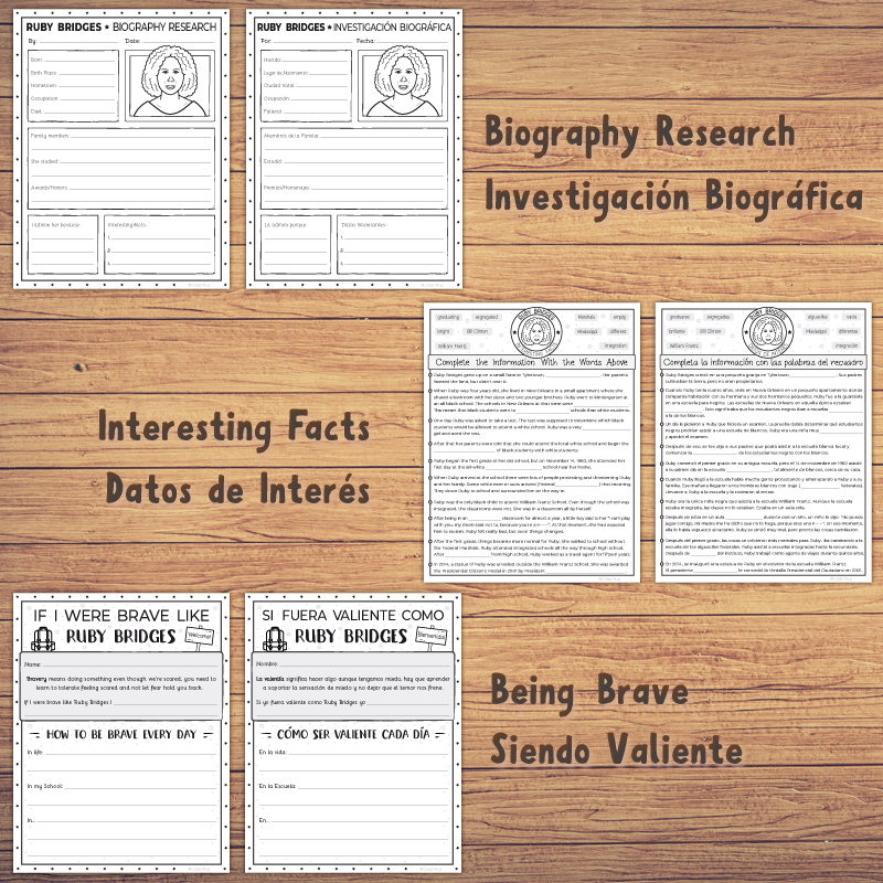 Ruby Bridges | Activities BUNDLE | Made By Teachers