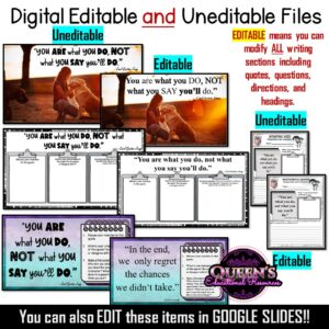 Bell Ringers: Motivational Quotes and Prompts for Growth Mindset | Made ...