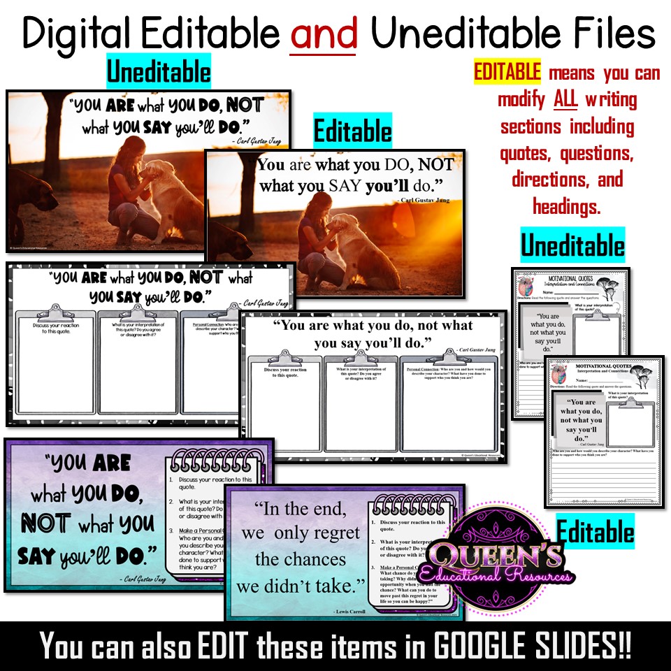 Bell Ringers: Motivational Quotes and Prompts for Growth Mindset | Made ...