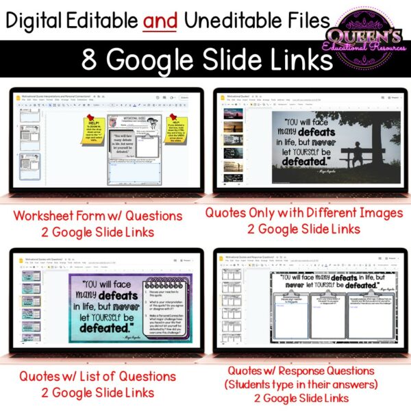 Bell Ringers: Motivational Quotes and Prompts for Growth Mindset | Made ...