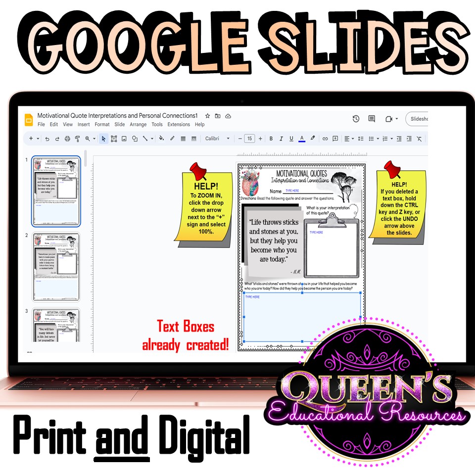 Bell Ringers: Motivational Quotes and Prompts for Growth Mindset | Made ...