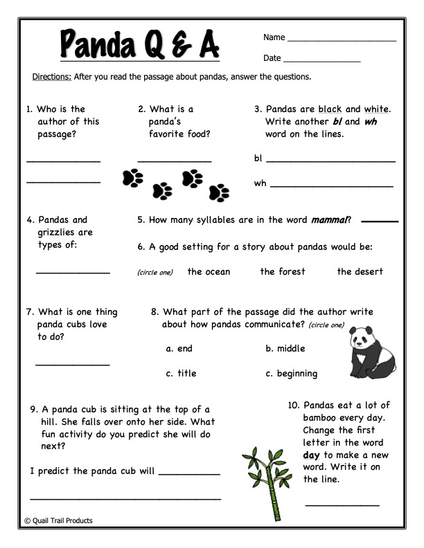 Grade 1 and 2 Multi-Subject Assessment Worksheets | Made By Teachers