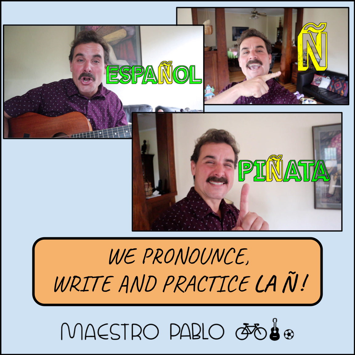 Todo sobre la letra Ñ / Letter Ñ Video Lesson plus Printable Worksheets ...