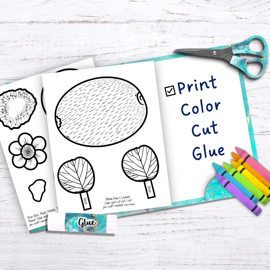 Kiwi Craft | Fruit Craft | Made By Teachers