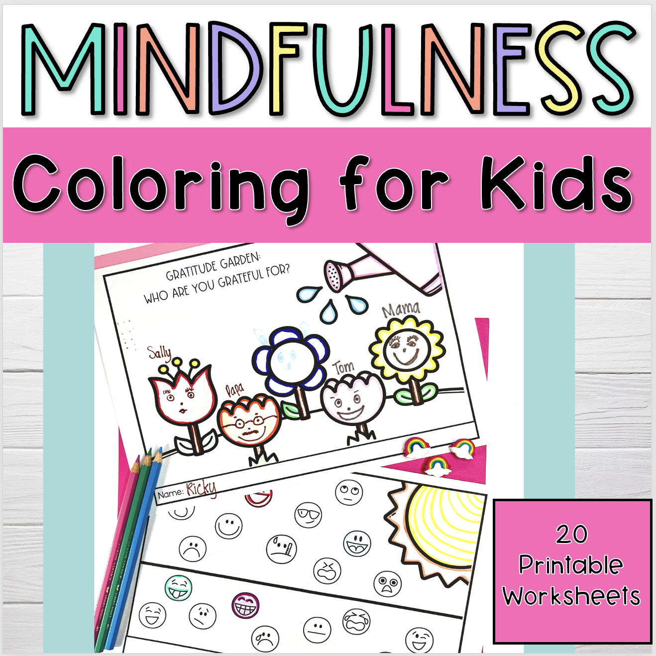 Mindfulness Coloring for Kids | Made By Teachers
