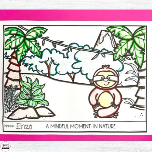 Mindfulness Coloring for Kids | Made By Teachers