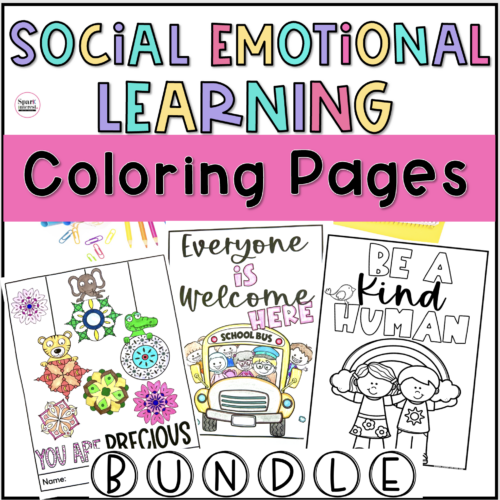 SEL Coloring Pages |BUNDLE | Made By Teachers