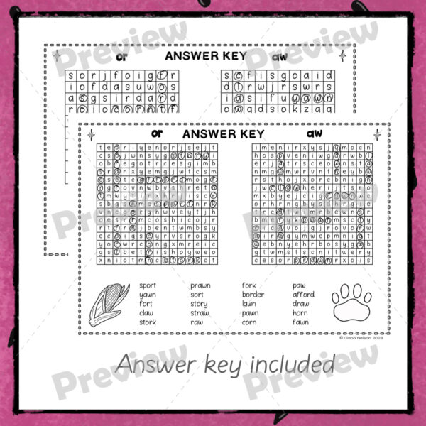 Vowel digraph wordsearch sorts - long vowel literacy worksheets | Made ...