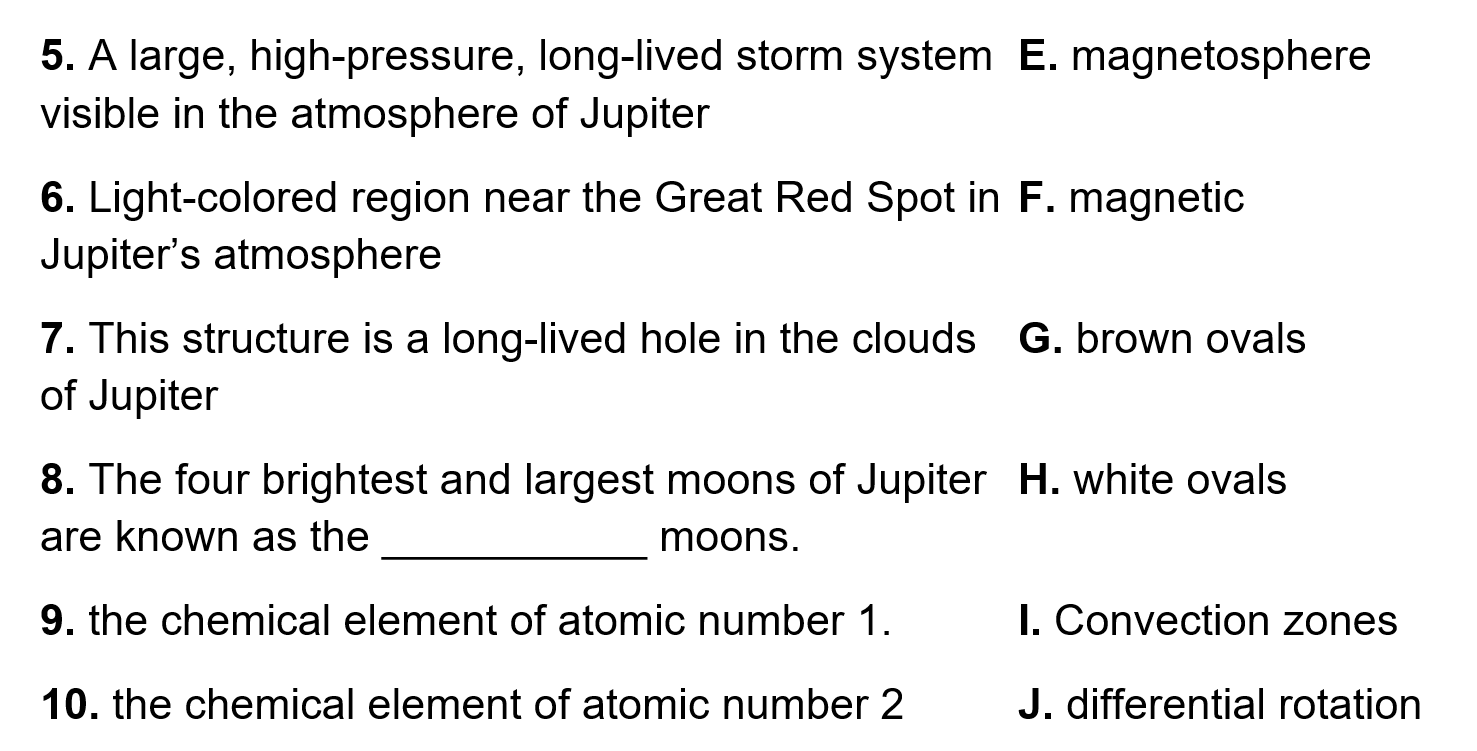 Interstellar Medium Unit Worksheets | Made By Teachers