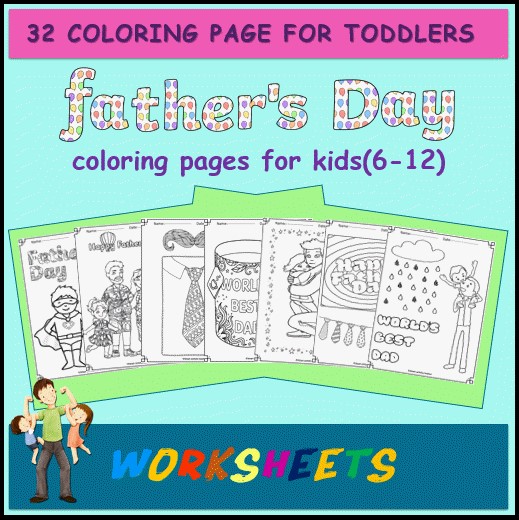 Father's Day Craft coloring cards for Kids! | Made By Teachers
