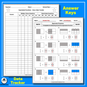 Equivalent Fractions Worksheets Grade 4 - Made By Teachers