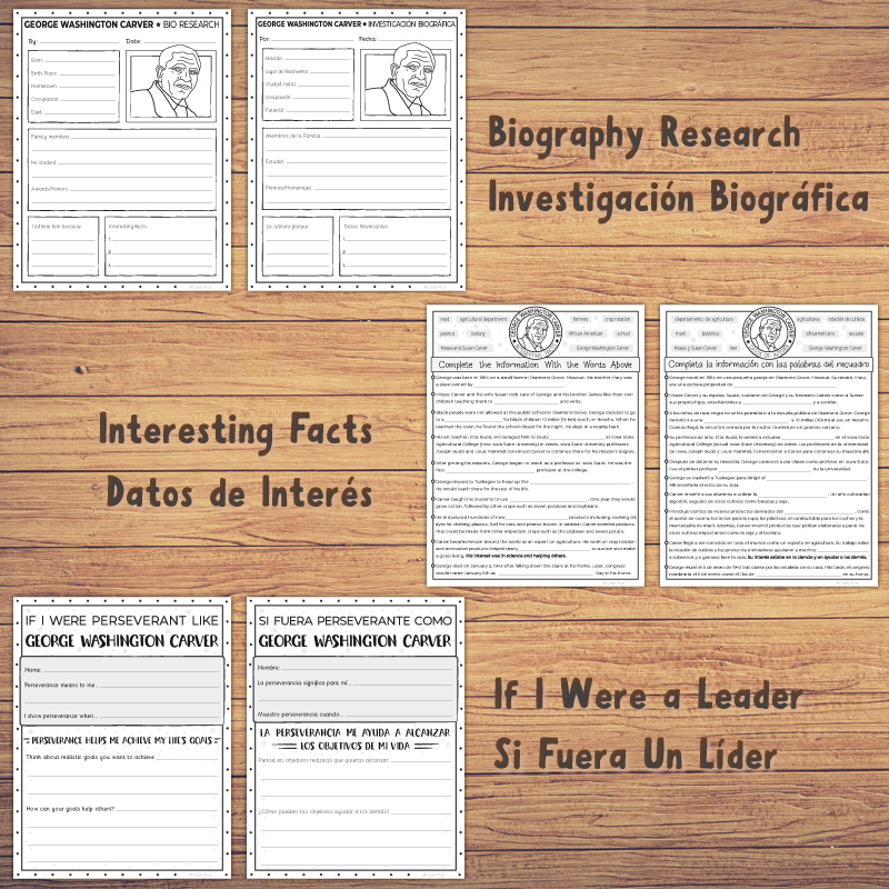 George Washington Carver Activities BUNDLE | Made By Teachers