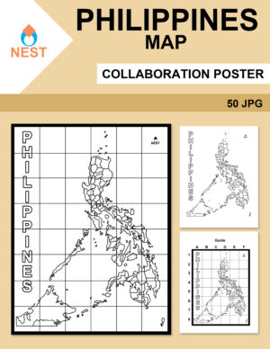 Philippines Map Collaboration Poster | Made By Teachers