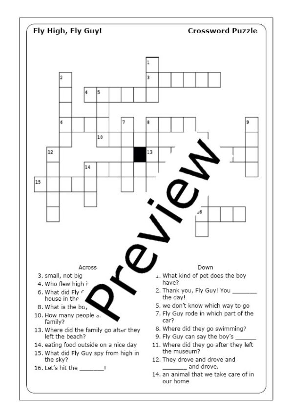 "Fly High, Fly Guy!" (Book #5) worksheets | Made By Teachers