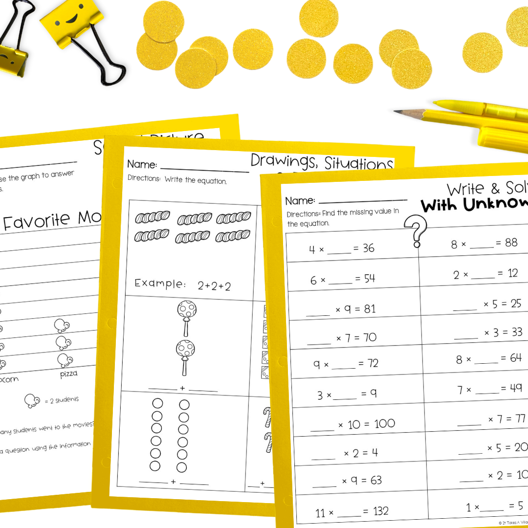 Introducing Multiplication - 3rd Grade - Illustrative Math | Made By ...