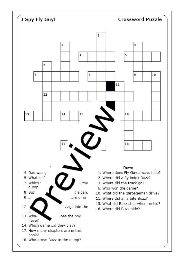 "I Spy Fly Guy!" (Book #7) worksheets | Made By Teachers