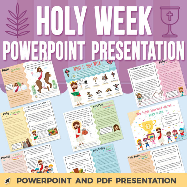 Holy Week PowerPoint Presentation BUNDLE | Made By Teachers